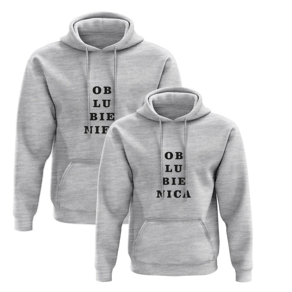 Bluzy dla par, dla zakochanych - matching bluz - 123koszulki.pl